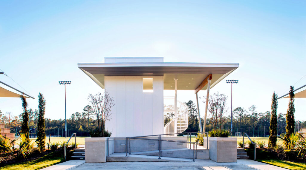 SCAD Field House and Press Box - Lynch Associates Architects